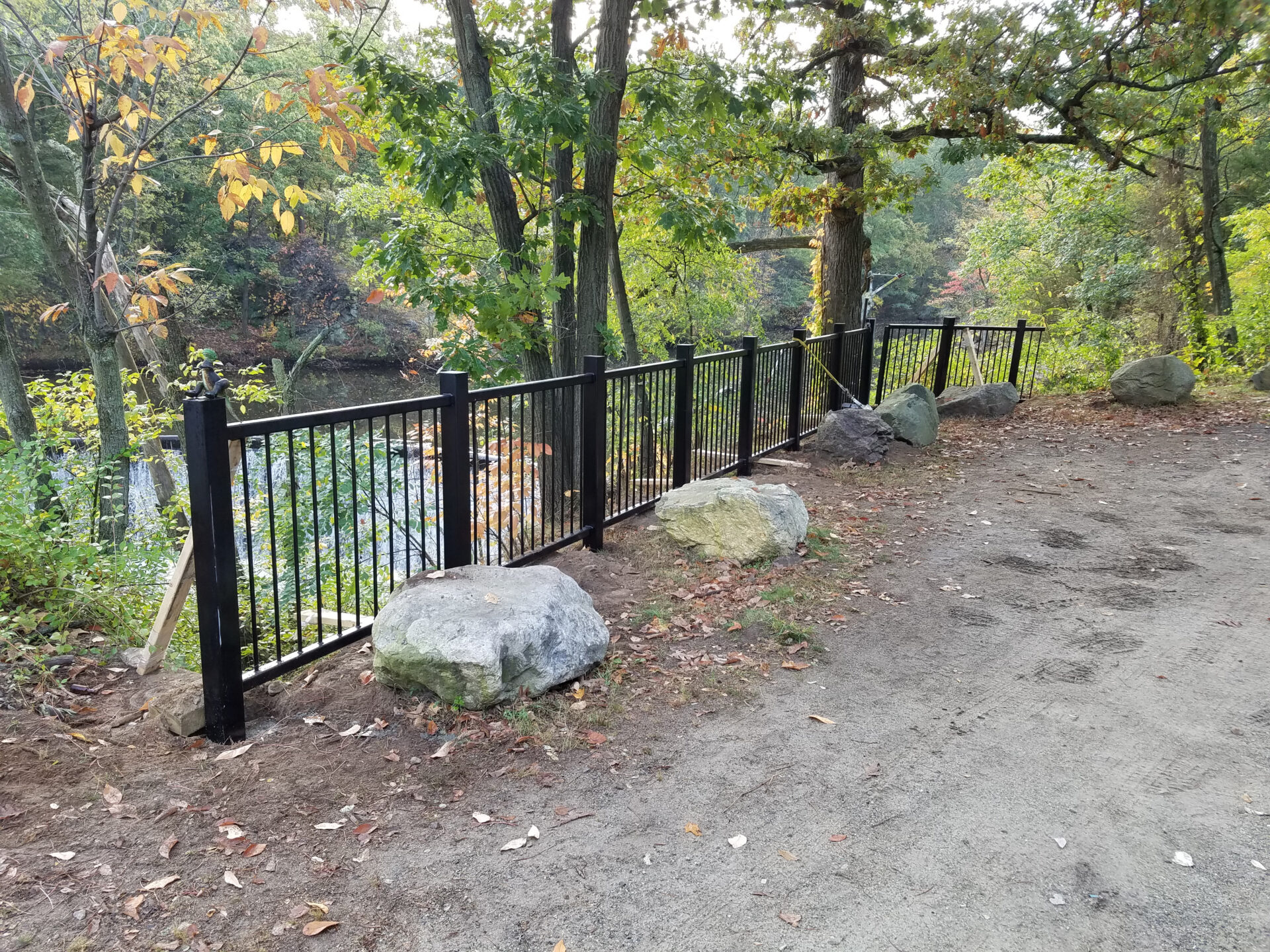 New Stone Building Railings – The Friends of Hemlock Gorge